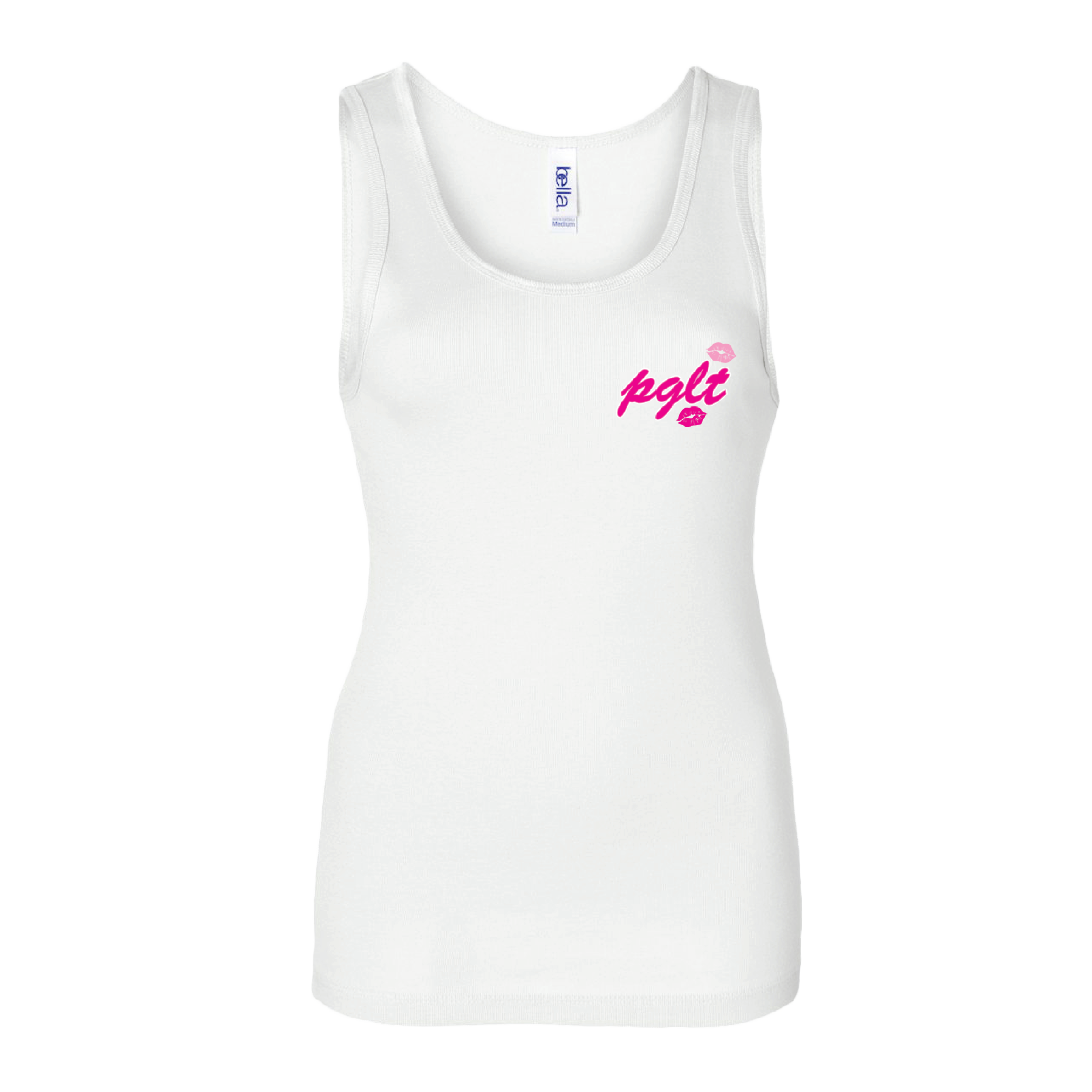 Pretty Girls Kisses Tank Top - Pink - Toosii Official Store